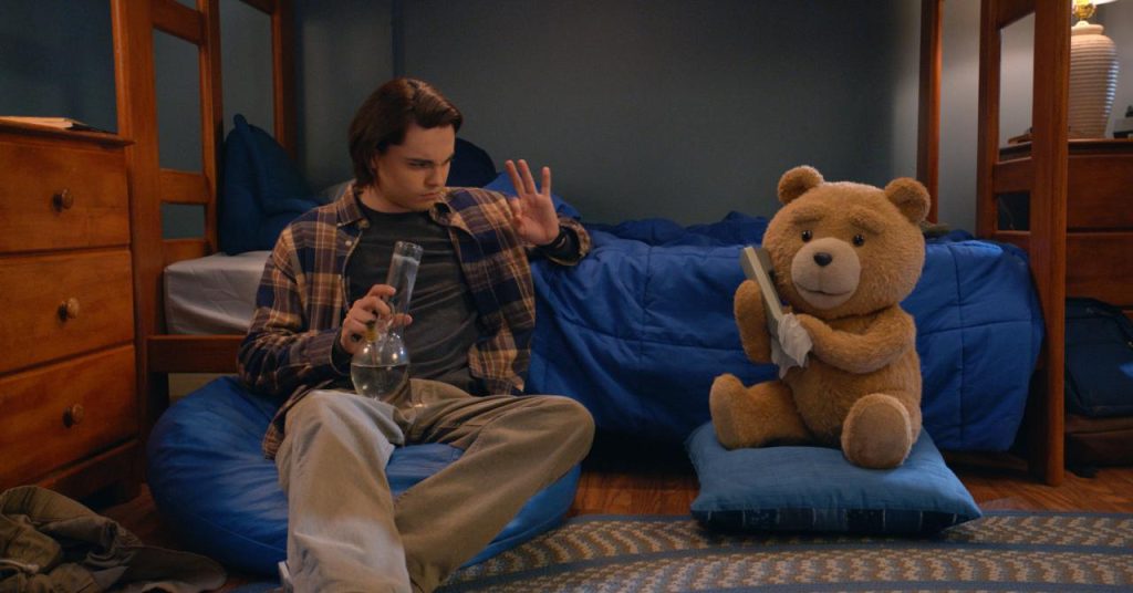 Ted hasn't changed: the first teaser of the series