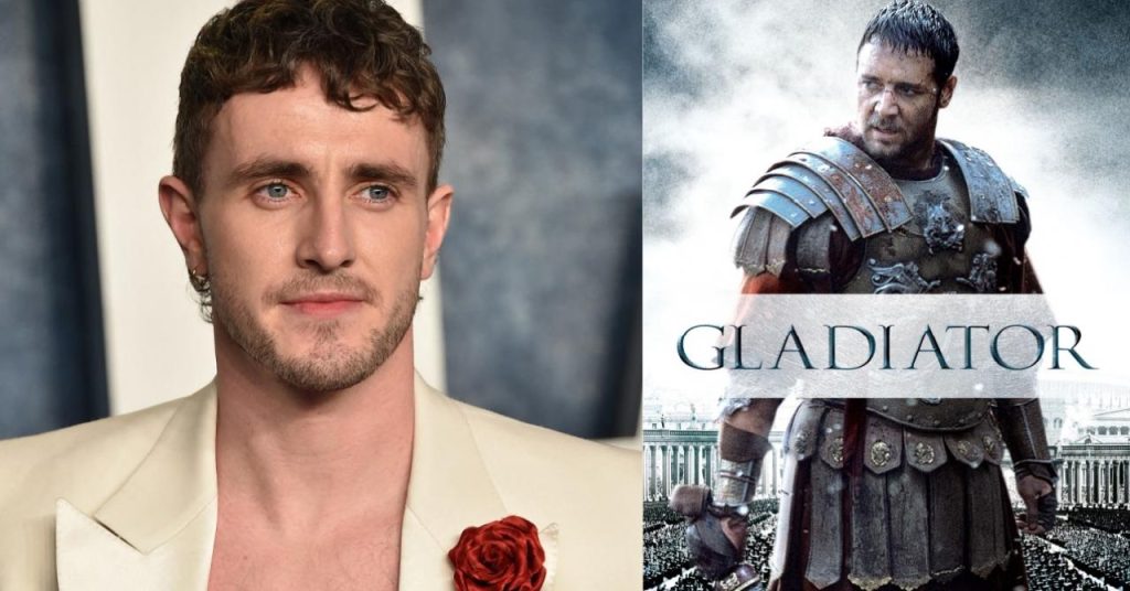 Gladiator 2: First photos of Paul Mescal in costume, and Russell Crowe ...