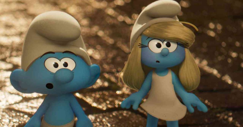 What is the return of the Smurfs to the cinema worth? (critical)