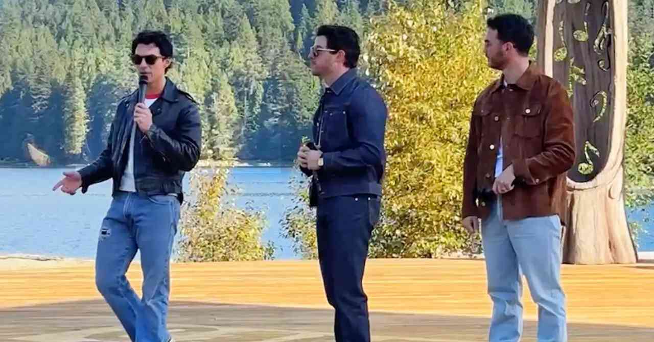 The Jonas Brothers are filming Camp Rock 3