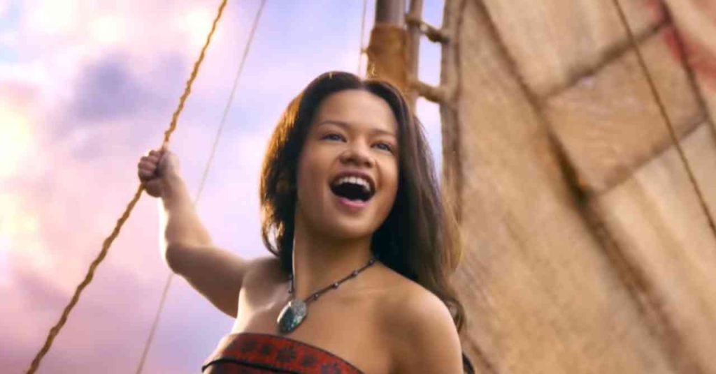 Moana in live-action: the first trailer takes to the sea